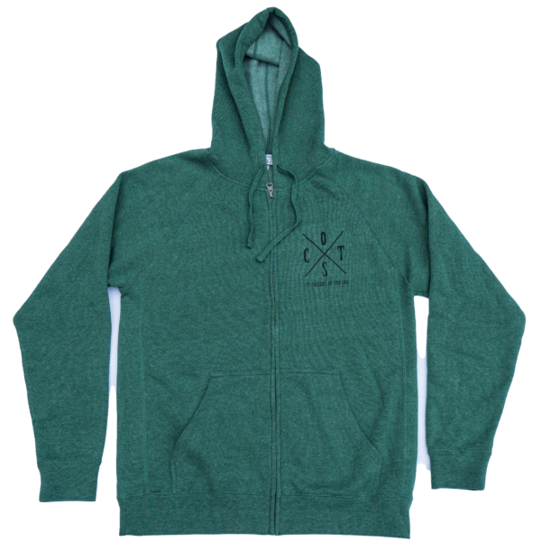 Defender Zip Up Hoodie – Kelp Forest Green | CUSTODIANS of the SEA